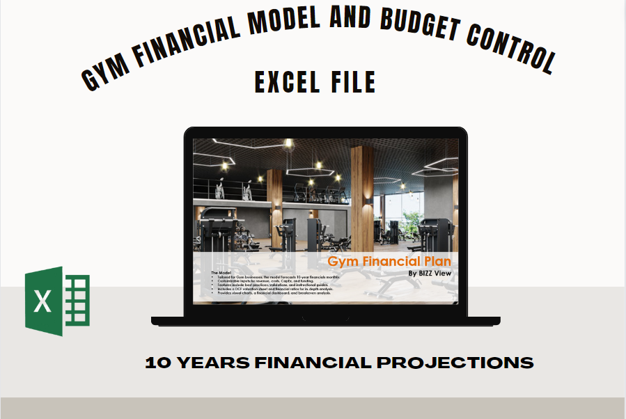 Gym Financial Model and Budget Control – Bizz View